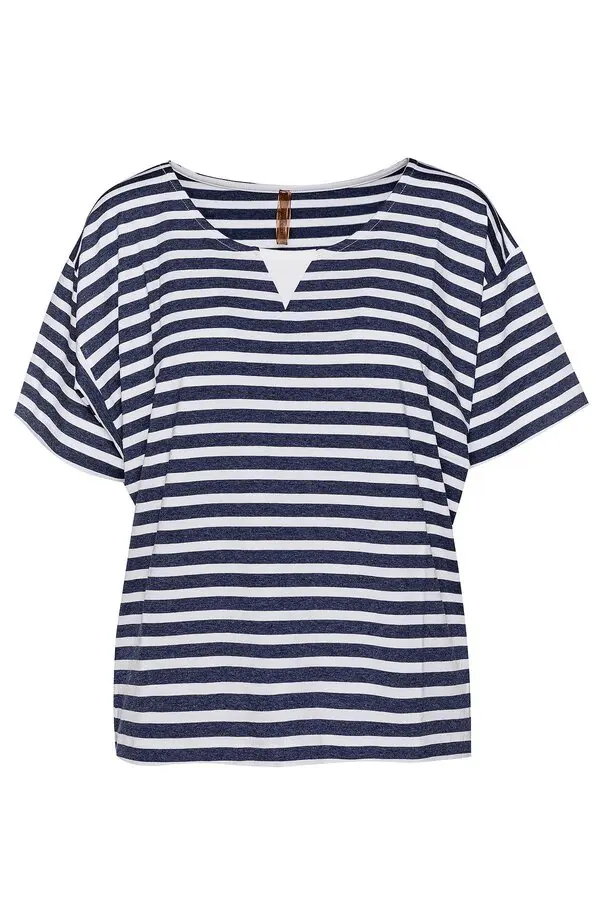 CONQUISTA White Striped Top