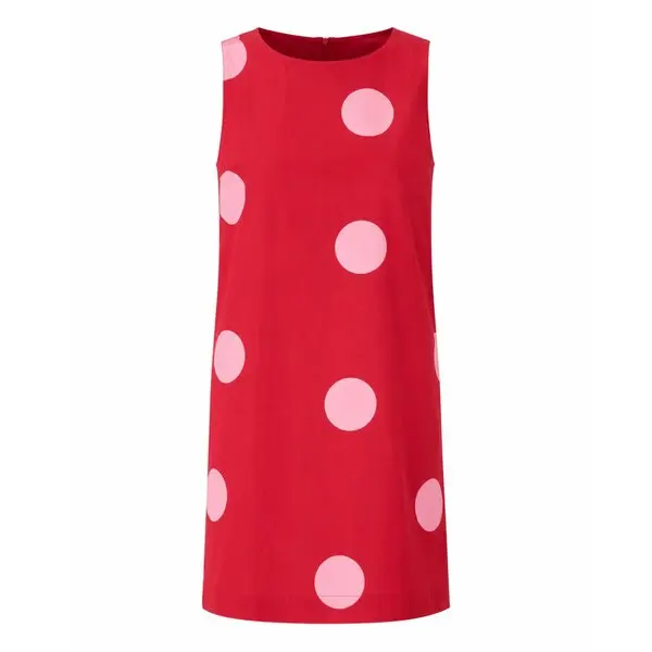 Mind Traveler Macarena Burgundy Dress - Red