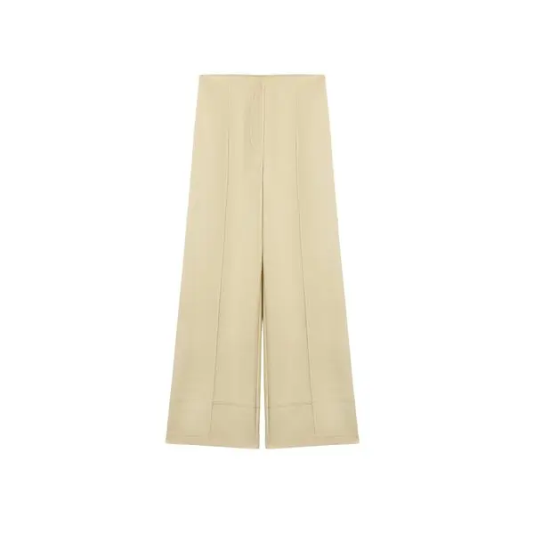NOCTURNE High-waist Tailored Wide-leg Pants