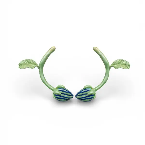 SUNSET MAGIC STUDIO Mariel Big Bud Shaped Earrings