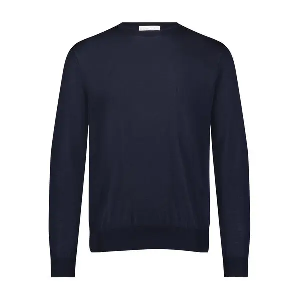 GEORGE PATRICK Midnight Crewneck Cashmere Sweater