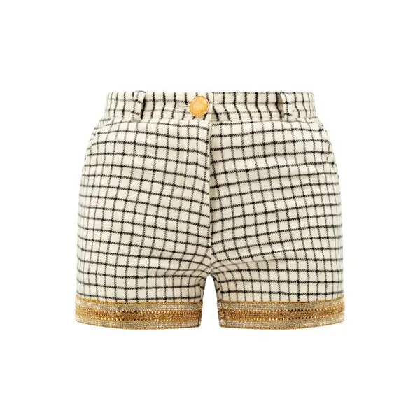MAUI X LOLITA Abby Alpaca Wool Shorts - Brown