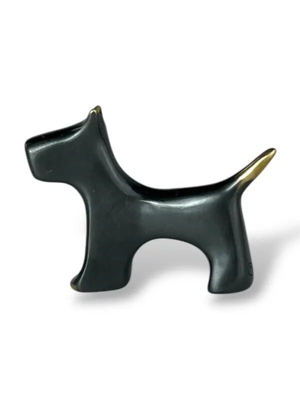YENNY COCQ LLC Miniature Dog Sculpture - Black