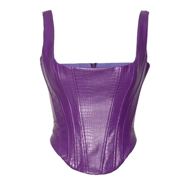 OFUURE Ono Corset Top - Purple