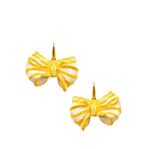 SUNSET MAGIC STUDIO Sunny Bow Ribbon Earrings