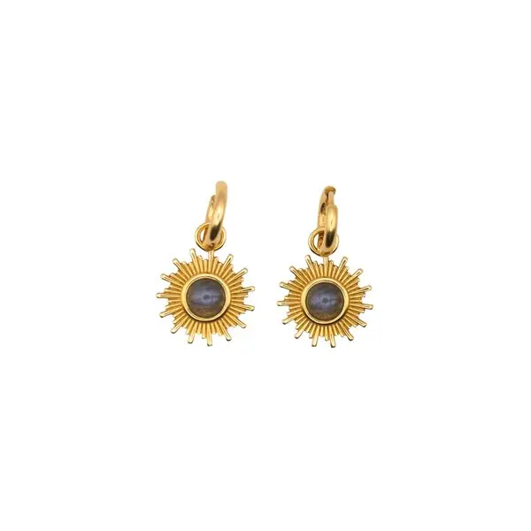 ISOLATED JEWELLERY Labradorite Sol Earrings