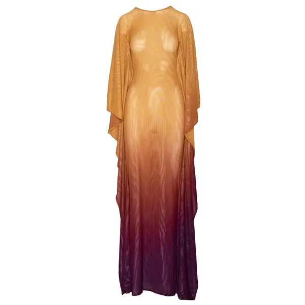 OFUURE Neutrals Sol Kaftan Dress - Yellow