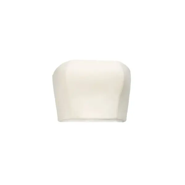 NOMI FAME Moco Creamy Corset Top - White