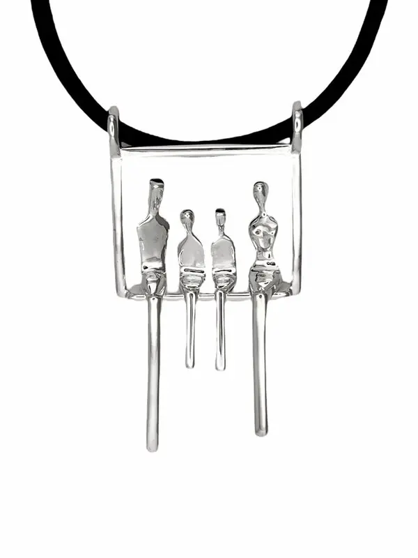 YENNY COCQ LLC Family Of Four - Silver