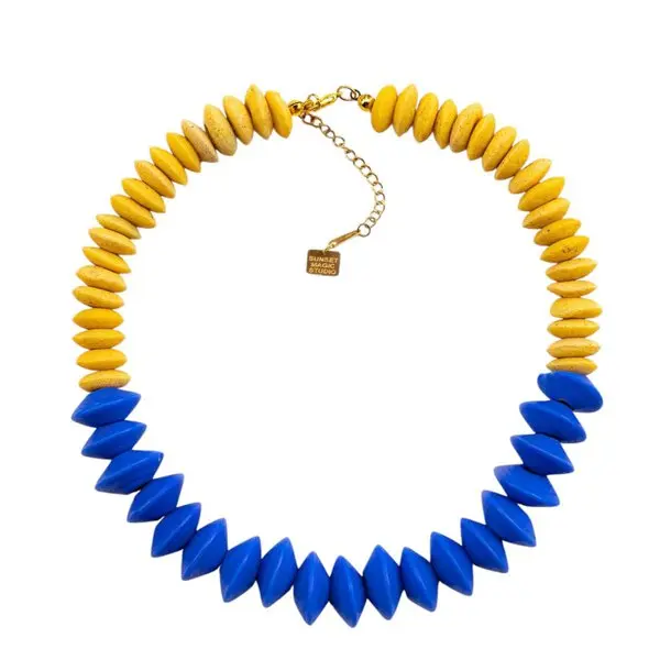 SUNSET MAGIC STUDIO African Statet Necklace Dear, Sunset