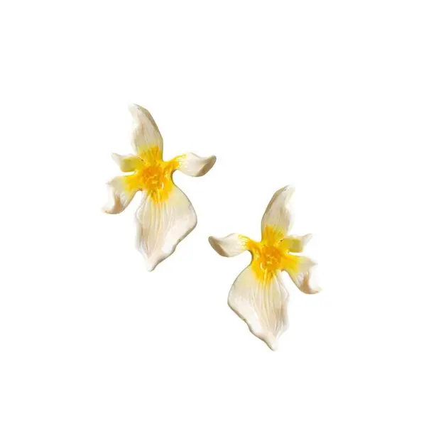 SUNSET MAGIC STUDIO Soleil D'aube Luminous Flower Statet Earrings