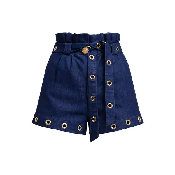 MAUI X LOLITA Margot Denim Shorts - Blue