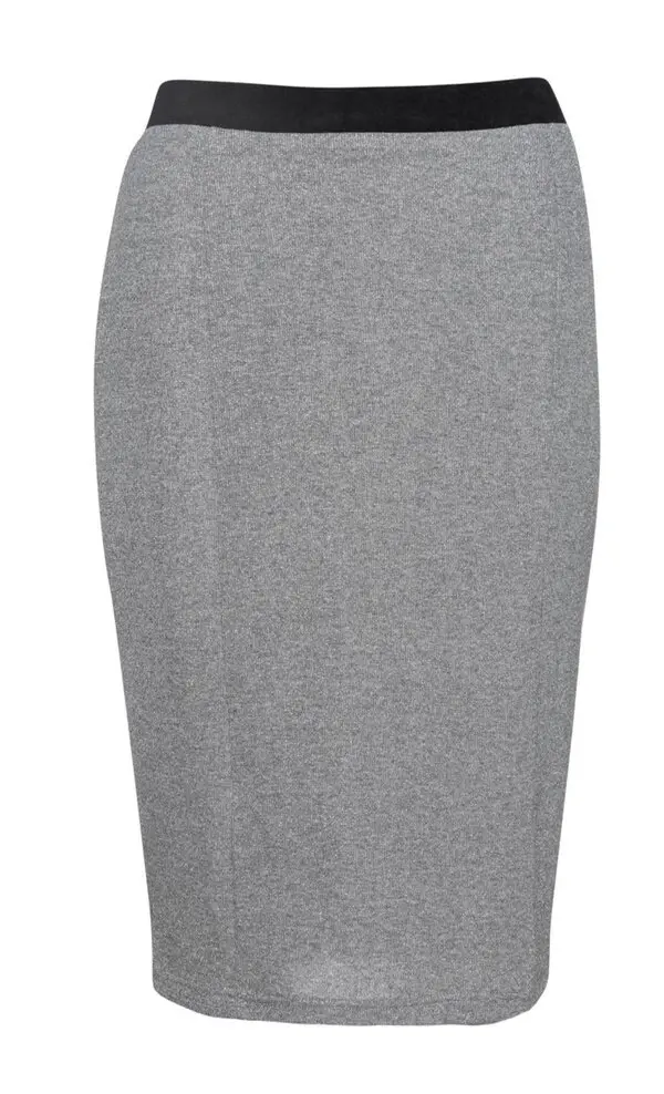 CONQUISTA Lurex Pencil Skirt