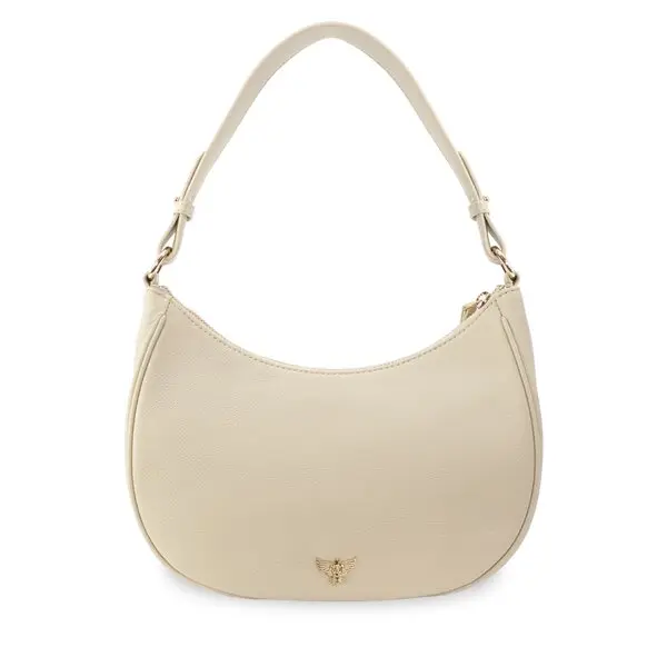 APATCHY LONDON Neutrals The Lucy Stone Leather Bag - Black