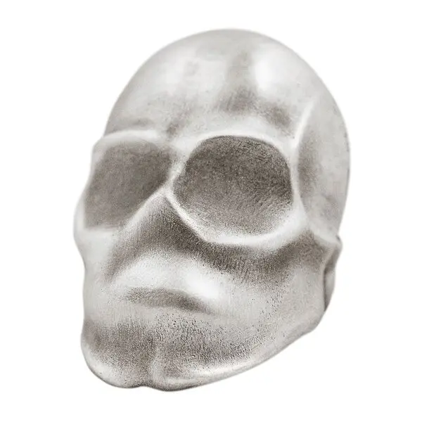 SNAKE BONES Phantom Skull Ring In Sterling - Silver
