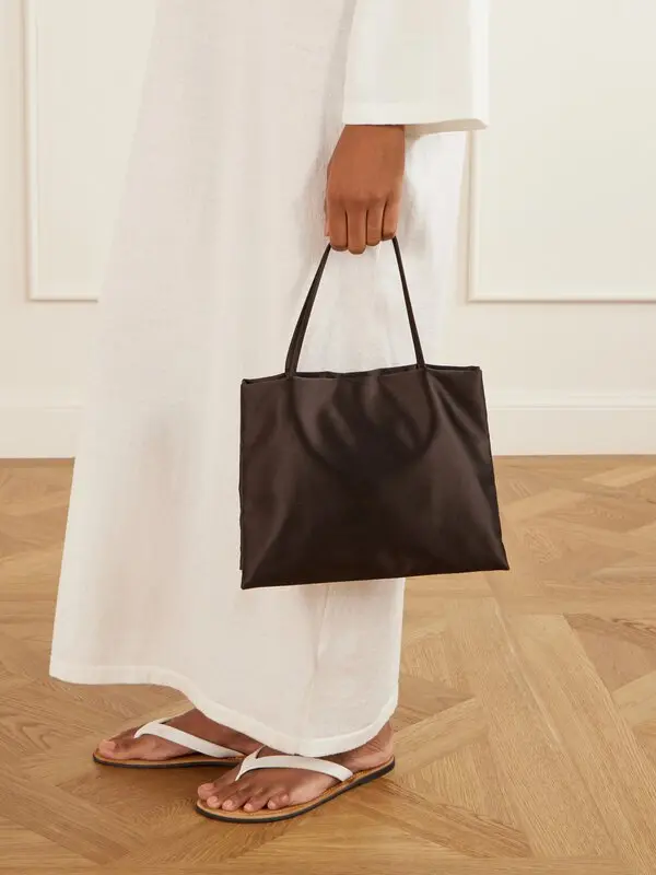 THE ROW Cecily Large Satin Tote