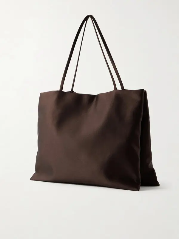 THE ROW Cecily Large Satin Tote