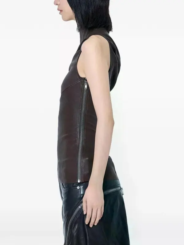 Rick Owens Athena Asymmetric Panelled Top