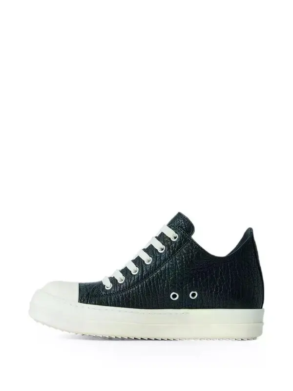 Rick Owens Textured Low-top Sneakers