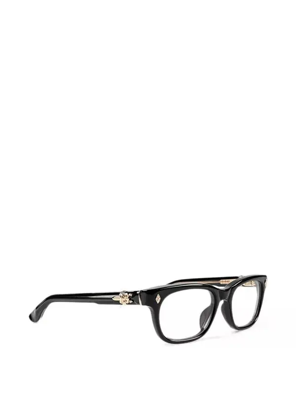 Chrome Hearts Dooable Rectangle-frame Glasses