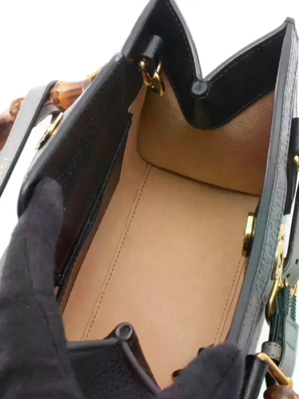 Gucci 2010s Mini Diana Bamboo Tote Bag
