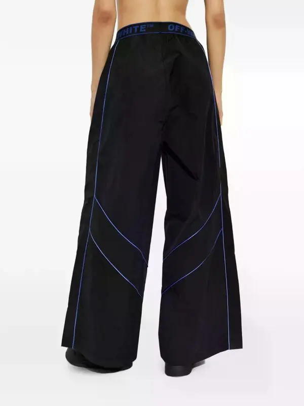 Off-White Piped-trim Logo-waistband Track Pants