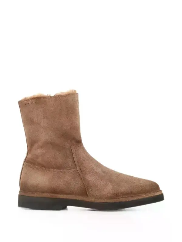 ALEXANDER HOTTO Suede Ankle Boots