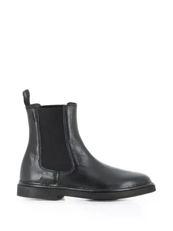 ALEXANDER HOTTO Elasticated Side-panel Boots - Black