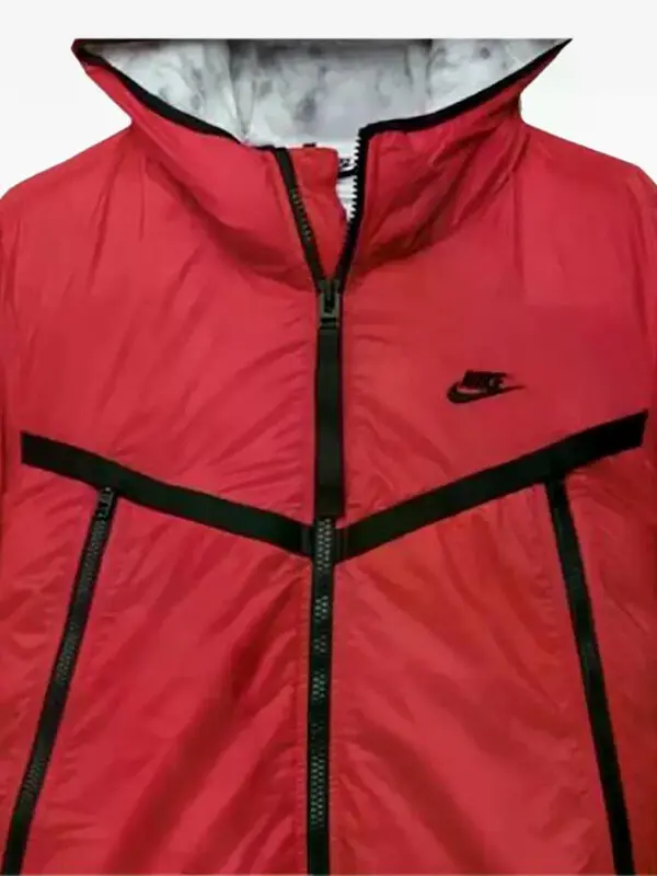 Nike Logo-detail Hooded Jacket