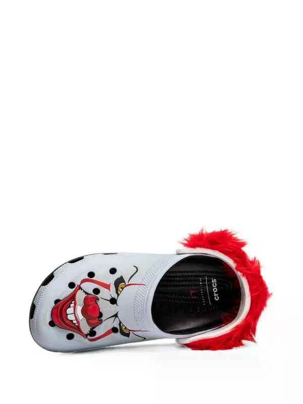 CROCS Pennywise Faux-fur Clogs