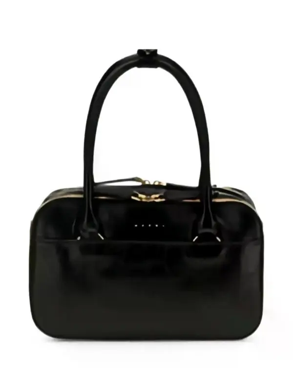Marni Boxyne Leather Tote Bag