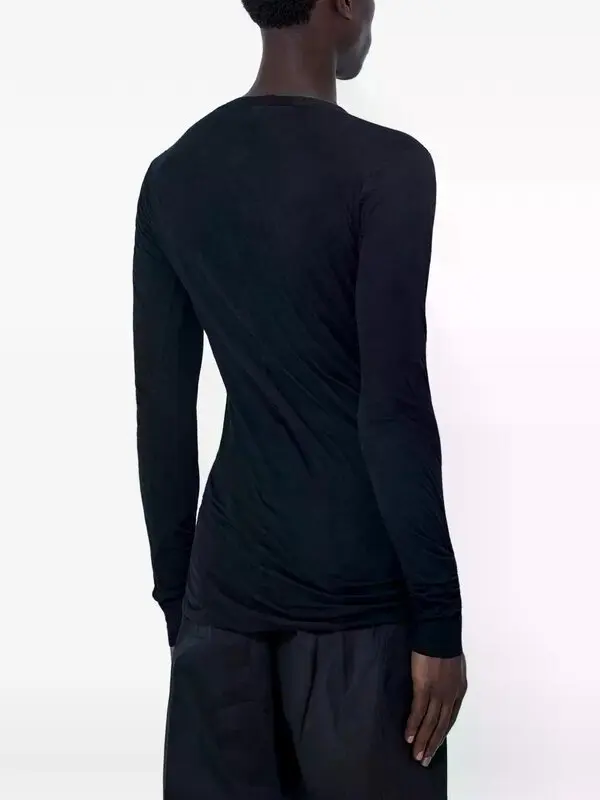 Rick Owens Long-sleeve Fitted T-shirt