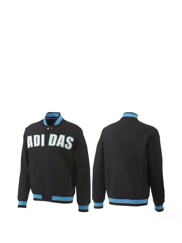 Adidas Logo-lettering Bomber Jacket