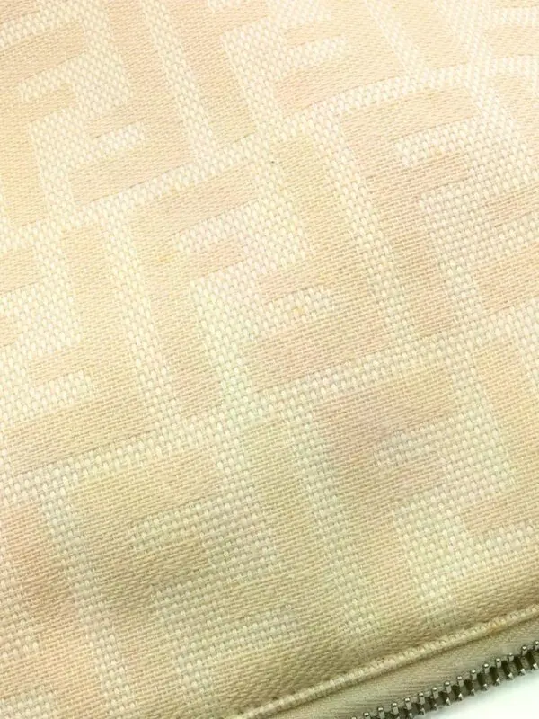 Fendi 2000s Zucca Mamma Baguette Shoulder Bag