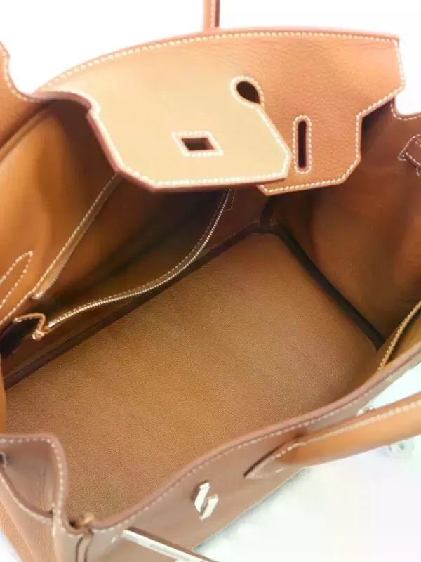 Hermès 2020s 30 Birkin Togo Tote Bag - Brown
