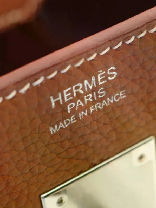 Hermès 30cm Birkin Togo Tote Bag - Brown