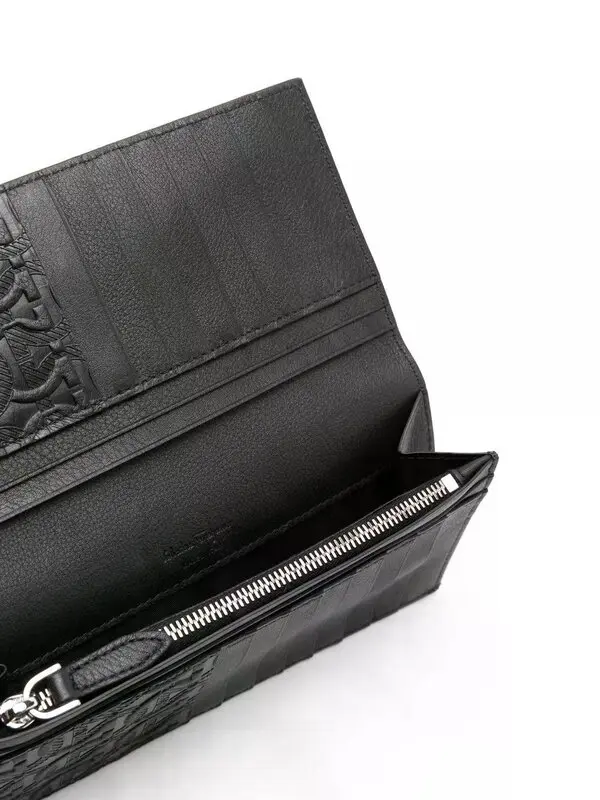 FERRAGAMO Logo-embossed Folding Wallet