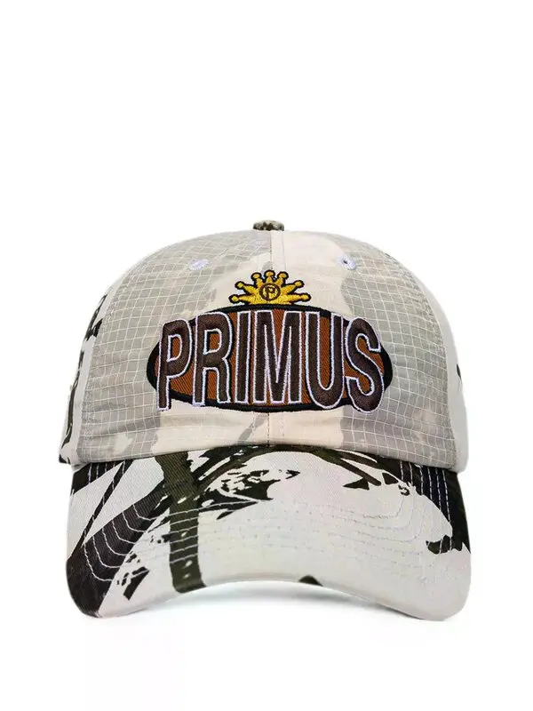 PLEASURES Layered Strapback Baseball Cap - Neutrals