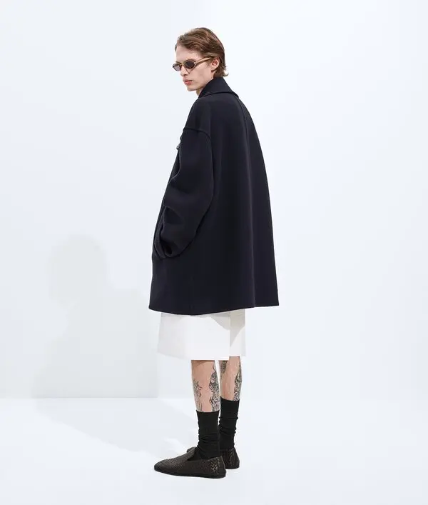 Bottega Veneta Double Cashmere Caban