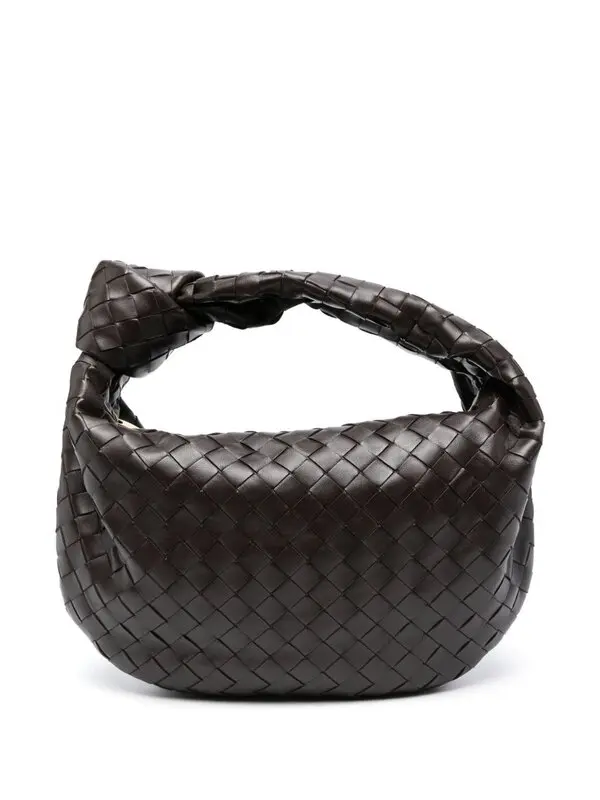 Bottega Veneta Jodie Small Leather Handbag - Brown
