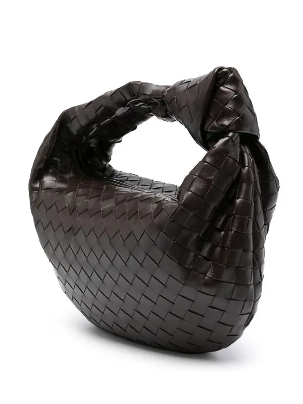 Bottega Veneta Jodie Small Leather Handbag - Brown