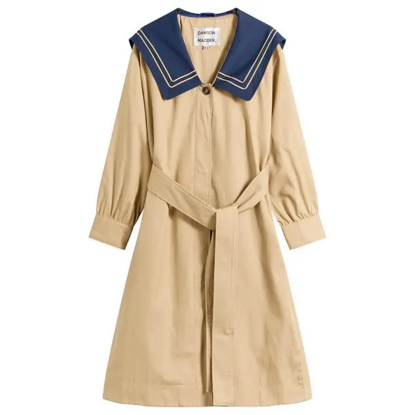 DAMSON MADDER Ella Trench Coat - Tan