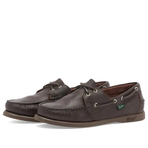 Paraboot Barth Leather Boat Shoe