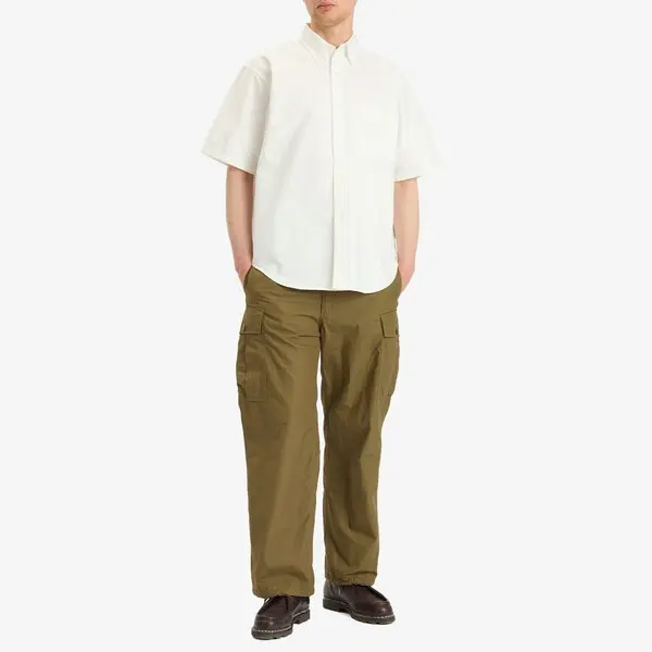 BEAMS Easy Bd Half Sleeve Shirt