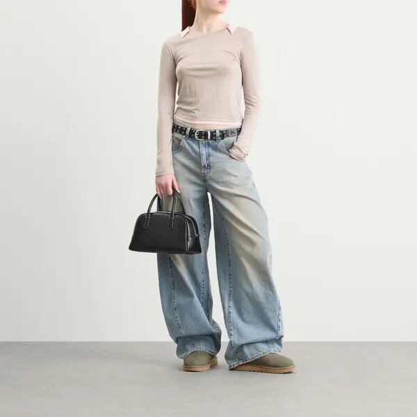 KIJUN Collar Jersey Top