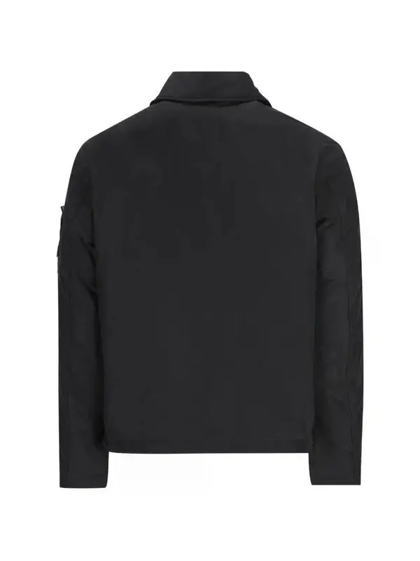 Stone Island Micro Reps Logo-patch Shirt Jacket