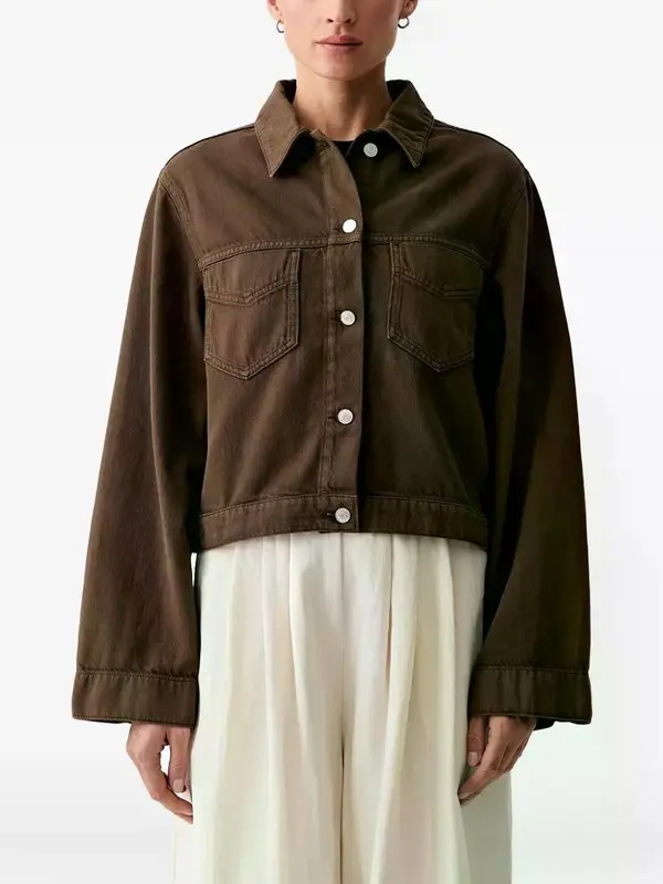 Marc O'polo Cropped Flap-pocket Jacket
