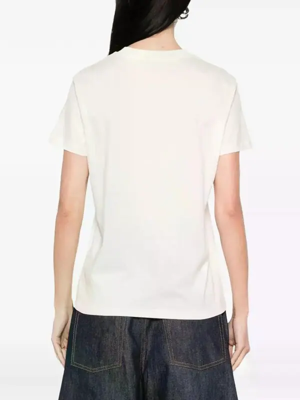 Moncler Logo-embroidered Short-sleeve T-shirt
