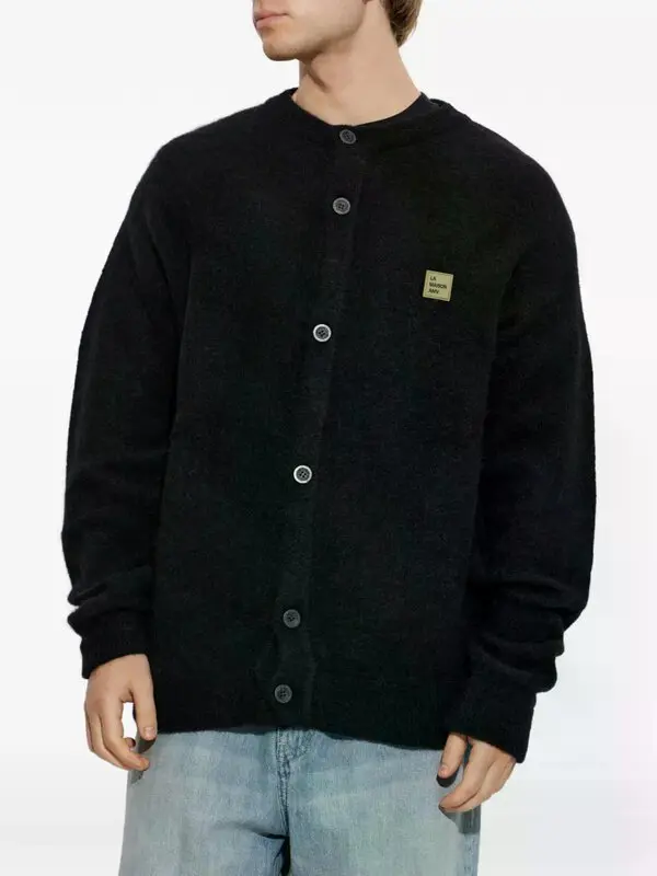 American Vintage Vitow Logo-patch Cardigan