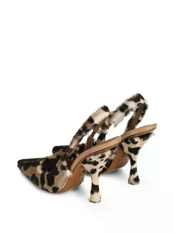 Dolce & Gabbana Leo Kid-leather Slingbacks